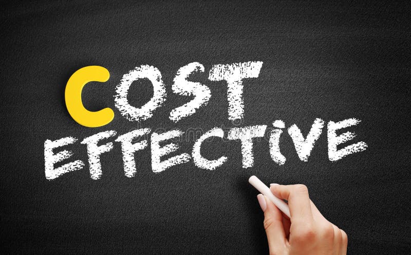 Cost Effective Text on Blackboard Stock Image - Image of blackboard ... Cost Effective Text on Blackboard Stock Image - Image of blackboard ...