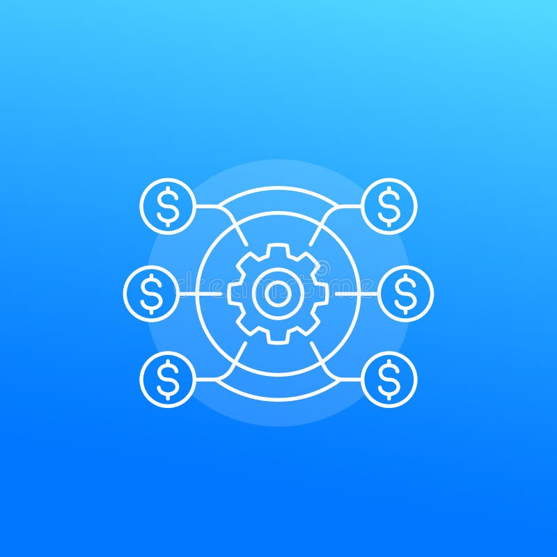 Cost-efficiency Concept Icon Stock Vector - Illustration of economic ...