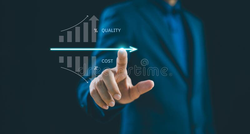 Cost Efficient and Quality Increase Control Stock Illustration ...
