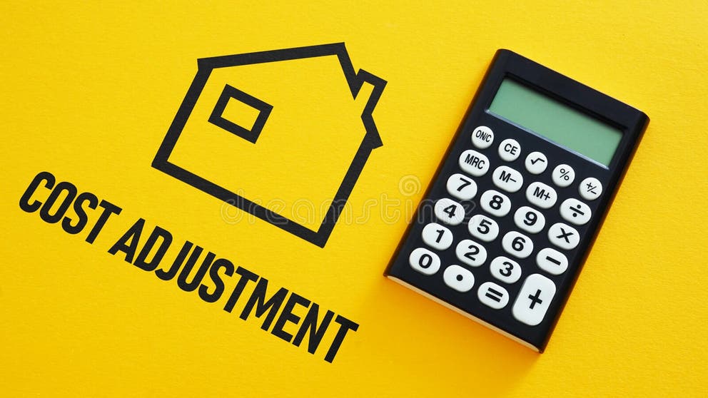 Cost-of-Living Adjustment COLA. Cost Adjustment Stock Photo - Image of ...