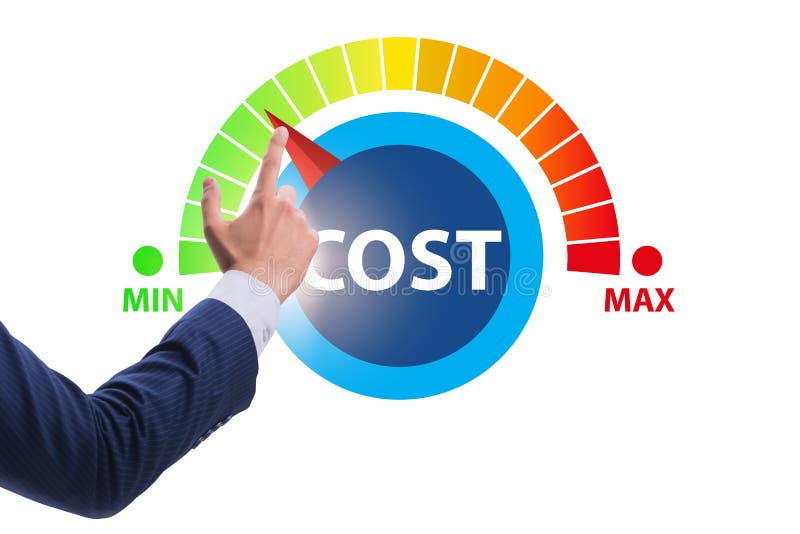 Cost Management Concept with Businessman Stock Image - Image of growth ...