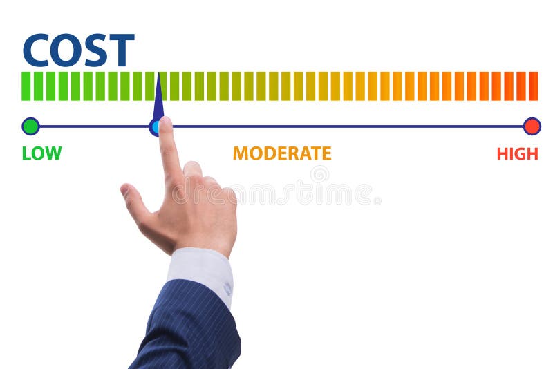 Cost Management Concept with Businessman Stock Image - Image of economy ...