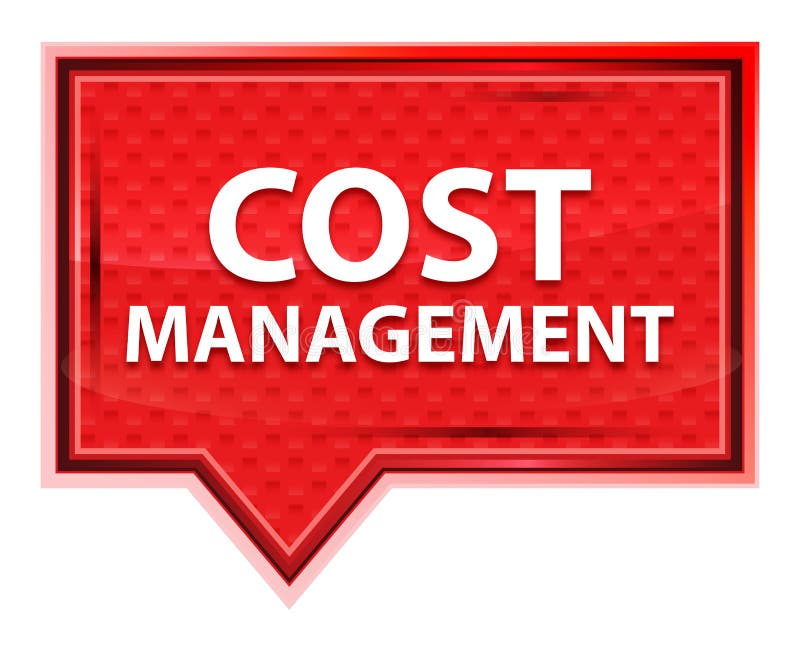 Cost Management Misty Rose Red Starburst Sticker Button Stock ...