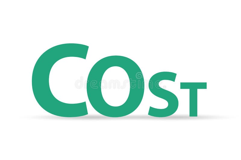 Cost Optimisation Concept with Falling Costs Stock Illustration ...