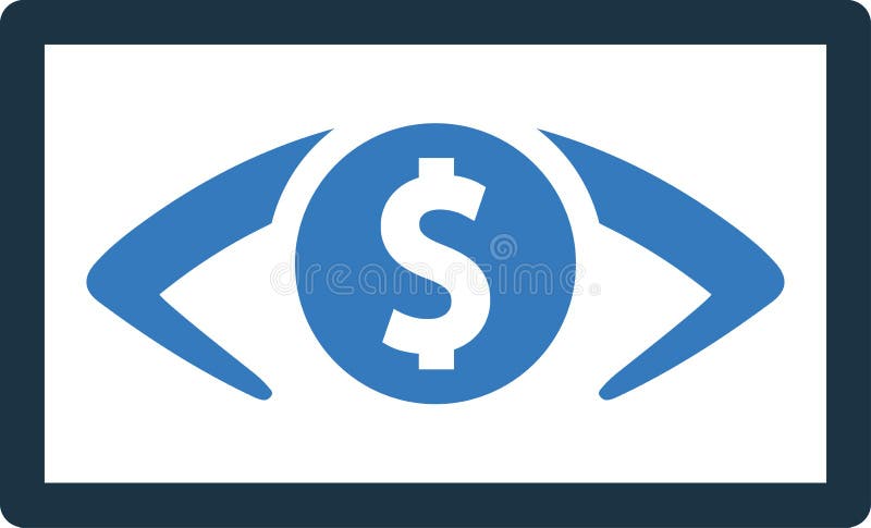 Cost Per Impression Icon. Vector on Isolated White Background Stock ...