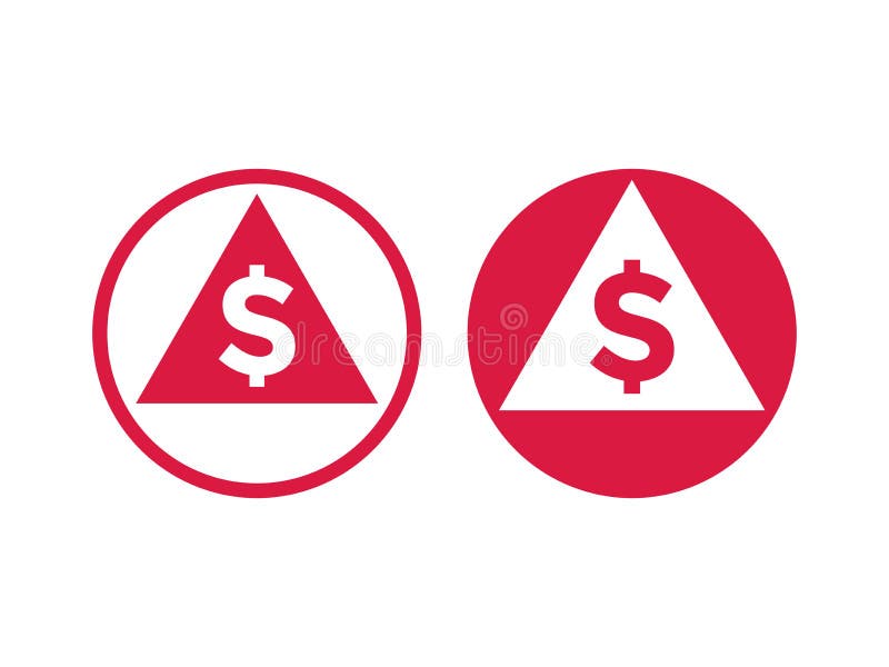 Reduce Cost Red Arrow Icon Stock Illustrations – 107 Reduce Cost Red ...