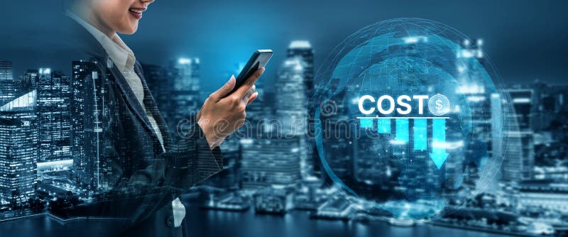 Digital Cost Reduction Strategy for Business Optimization Spline Stock ...