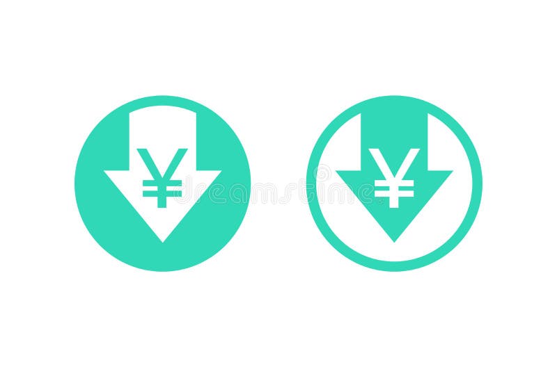 Cost Reduction Icon. Image Isolated on White Background. Vector ...