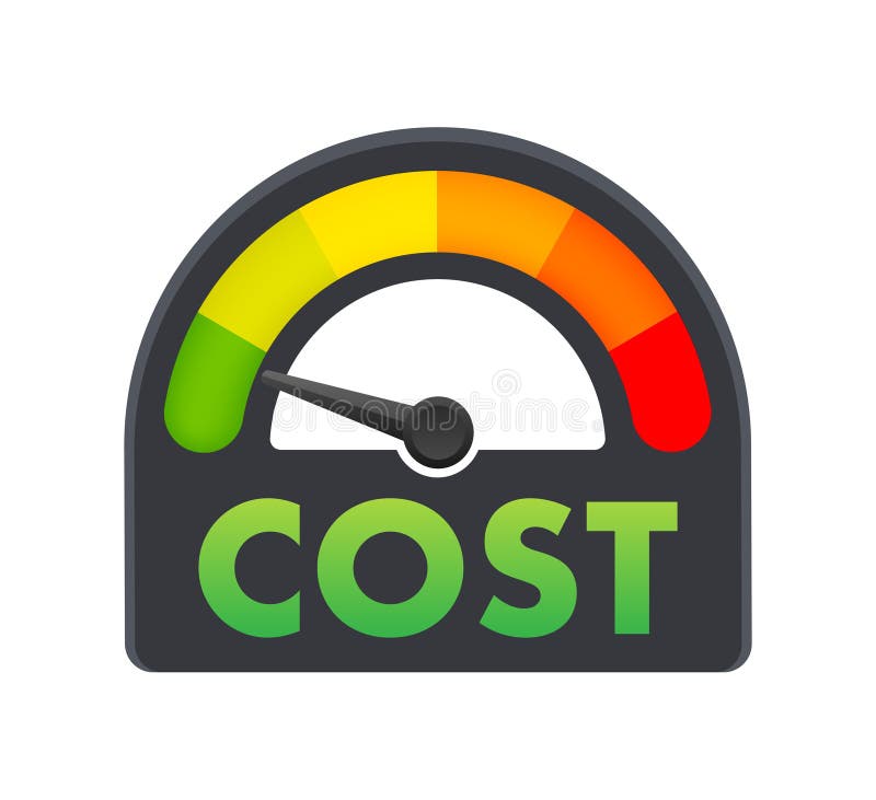 Cost Reduction Level Meter, Measuring Scale. Cost Reduction Level ...