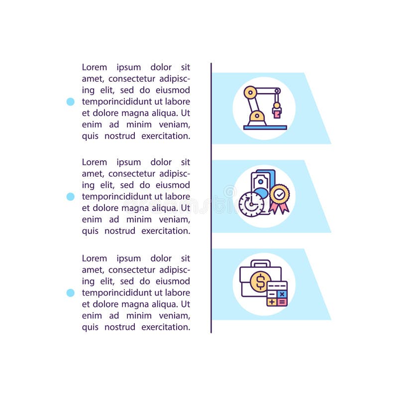 Cost Reduction Strategy Brochure Template Stock Vector - Illustration of magazine, template ...