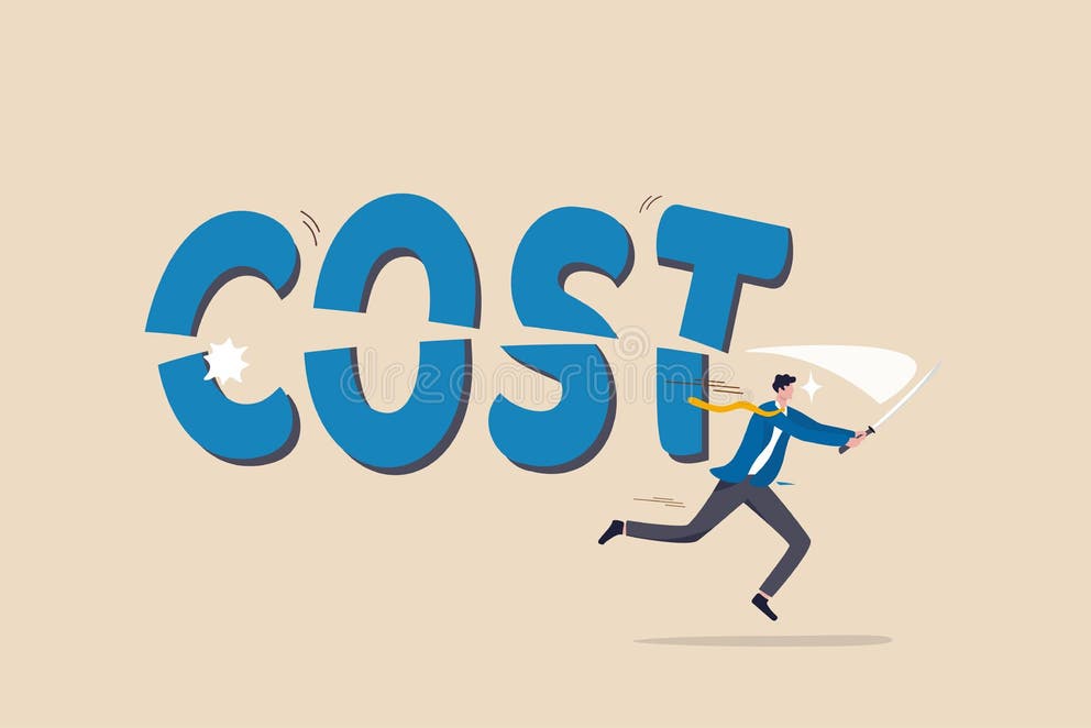 Cost Saving Idea, Cost Reduction or Decrease Expense, Financial or Accounting Optimization ...