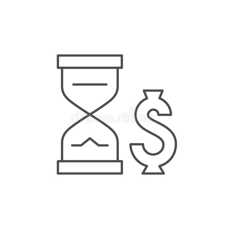 Time Cost Efficiency Icon Stock Illustrations – 680 Time Cost ...