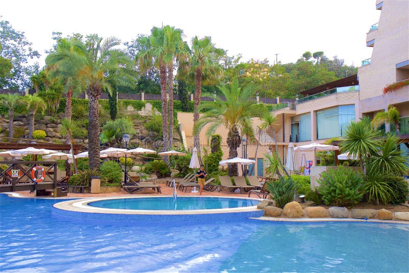 Costa Brava Resorts - Lloret De Mar, Spain Editorial Photo - Image of ...