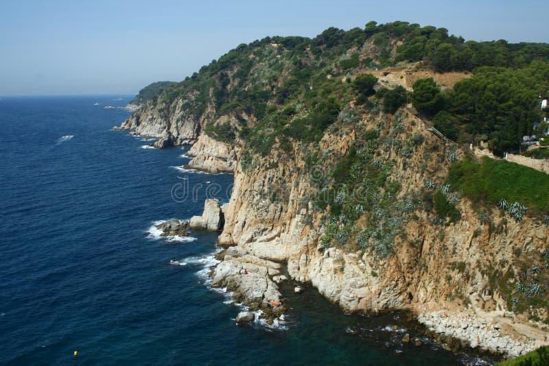 Costa Brava rocks stock photo. Image of spanish, cliffs - 30752080