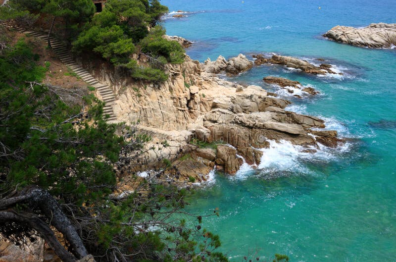 Costa Brava (Spain) stock image. Image of shoreline, outdoors - 19015073