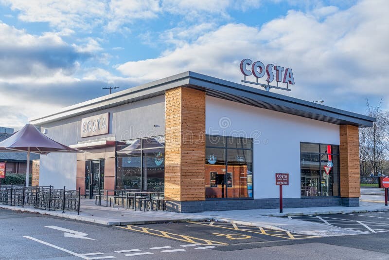 Costa Coffee Cafe Store Front Editorial Stock Photo - Image of chain ...