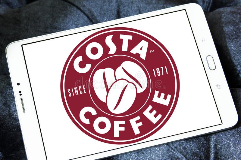 Costa coffee logo editorial stock image. Image of drink - 98533094