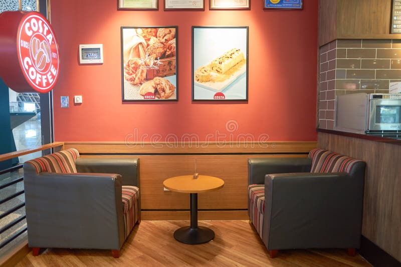 Inside A Costa Coffee Store. Editorial Stock Image - Image of kingdom ...