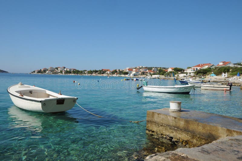 Costa croata immagine editoriale. Immagine di piccolo - 78030015