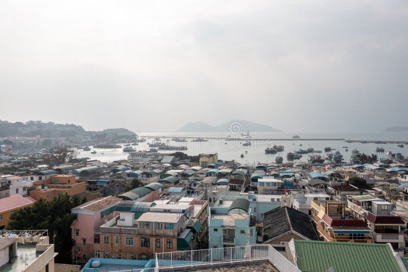 Costa De Cheung Chau Wan Hong Kong 7 Jan 2022 Foto de Stock - Imagem de ...