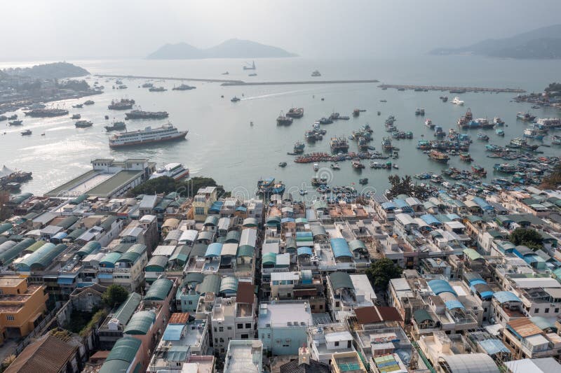 Costa De Cheung Chau Wan Hong Kong 7 Jan 2022 Foto de Stock Editorial ...