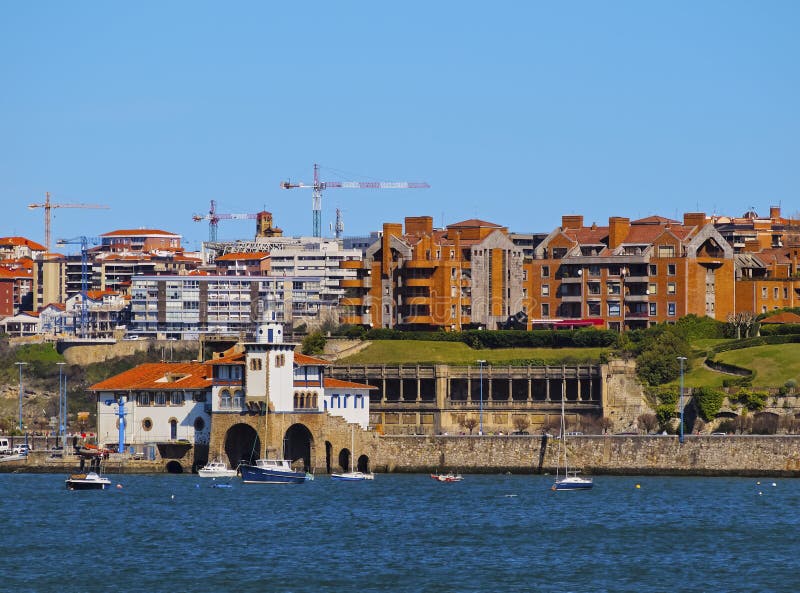 Guecho, país vasco, España foto de archivo. Imagen de europeo - 40677598