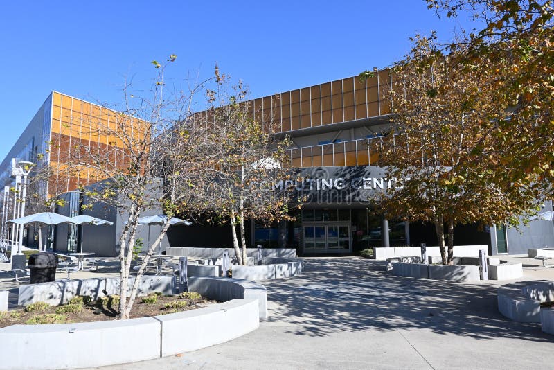 COSTA MESA, CALIFORNIA - 19 DEC 2022: Computing Center on the Campus of ...
