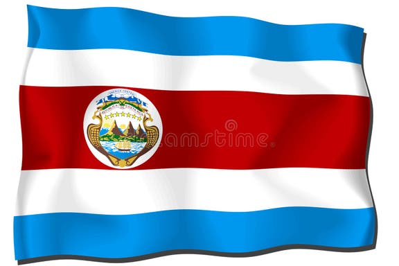 Costa Rican Flag Stock Illustrations – 2,922 Costa Rican Flag Stock ...