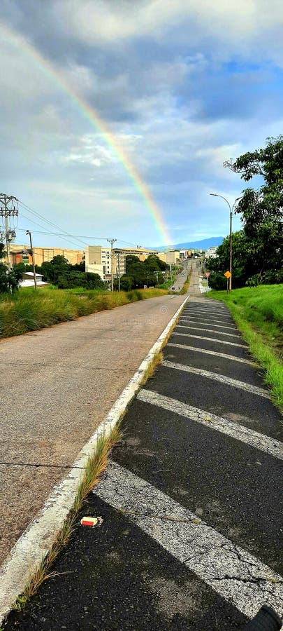 Costa Rica .... Morning .....sky Stock Image - Image of arco, iris ...