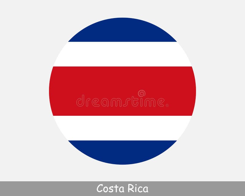 Costa Rican Flag Logo Stock Illustrations – 118 Costa Rican Flag Logo ...