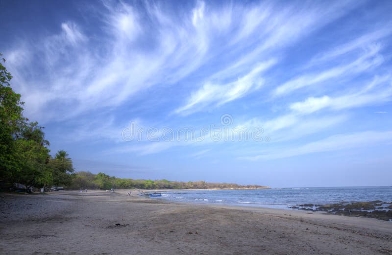 Costa Rica-strand stock foto. Image of bochtig, costa - 30713718
