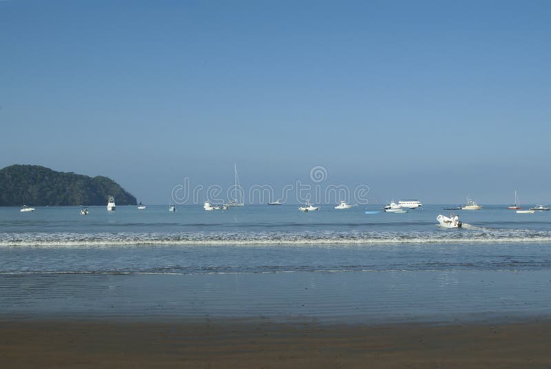Parked Costa Rican Boats stock image. Image of rican - 29720887