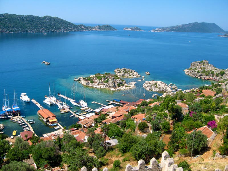 Costa turca foto de archivo. Imagen de bizantino, turco - 19097412