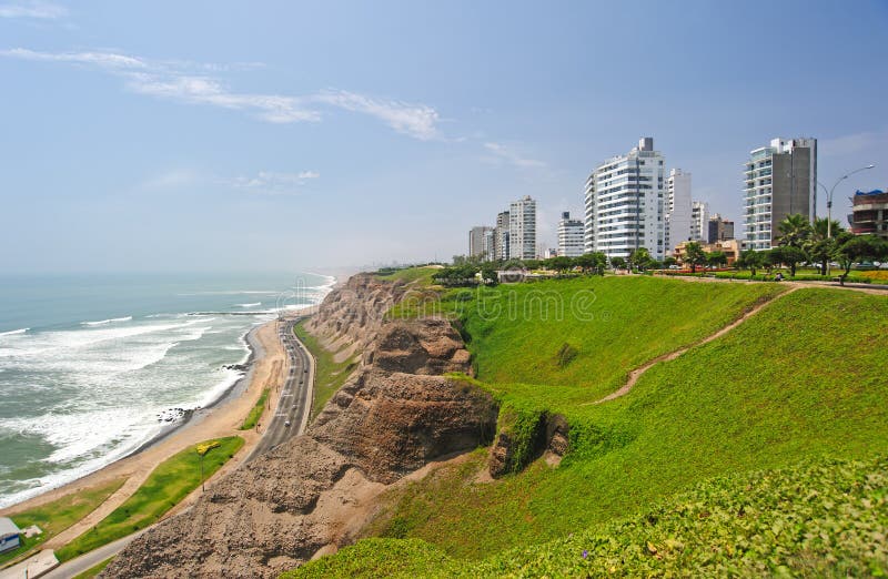 Costa Verde stock image. Image of verde, pacific, peru - 29487369
