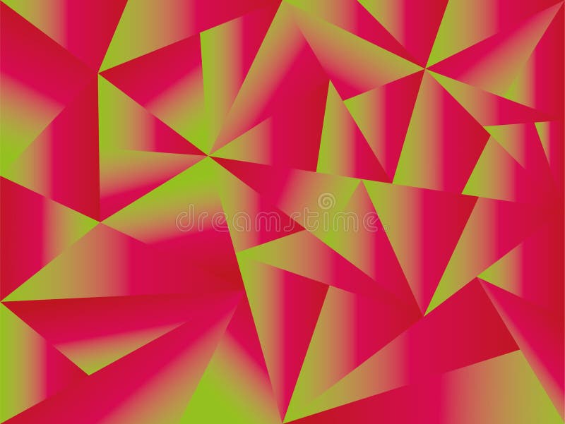 Background Resulting from the Transformation of Triangles. Stock ...