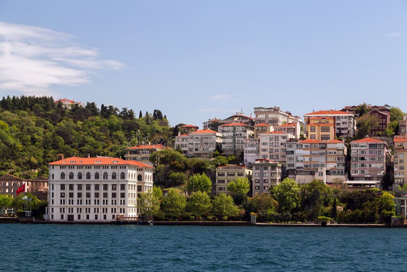 Il Bosforo Costantinopoli, Turchia Immagine Stock - Immagine di ...