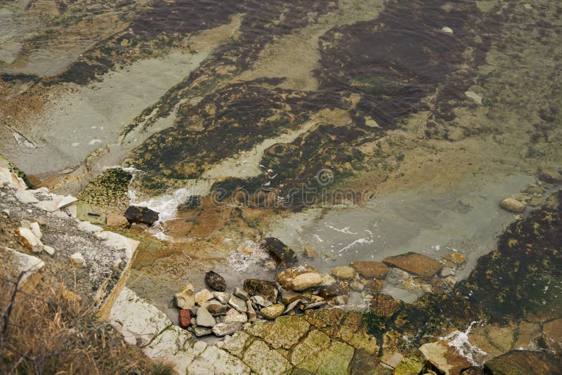 Costas Rochosas Do Mar Frio Imagem de Stock - Imagem de imagem ...