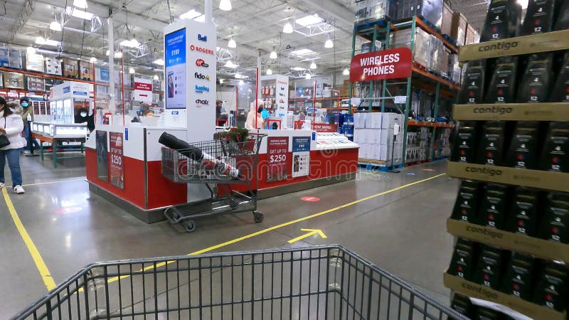Costco Shopping in Timelapse Mode Stock Video - Video of hypermarket ...