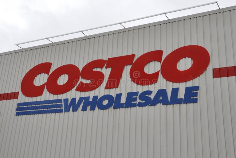 Costco sign editorial photography. Image of company, exterior - 56580747