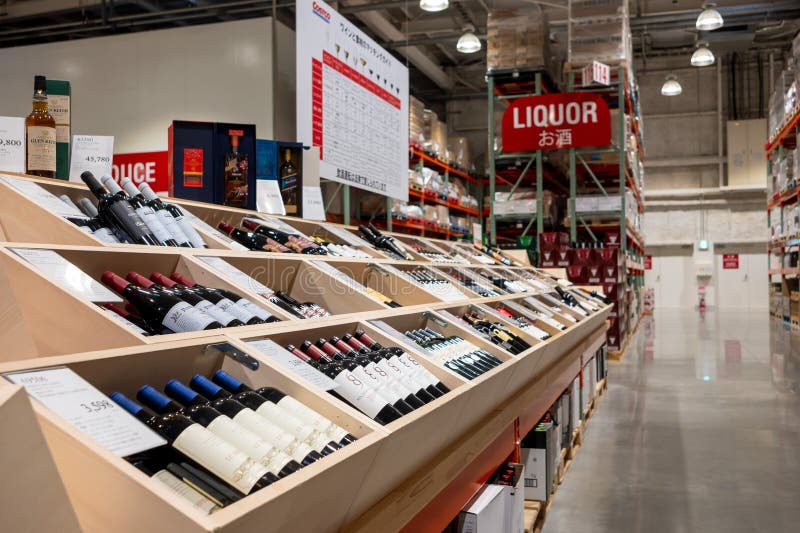 Costco Wine and Liquor Corner Editorial Image - Image of distribution ...