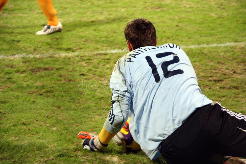 Costel Pantilimon editorial stock photo. Image of striker - 17361578