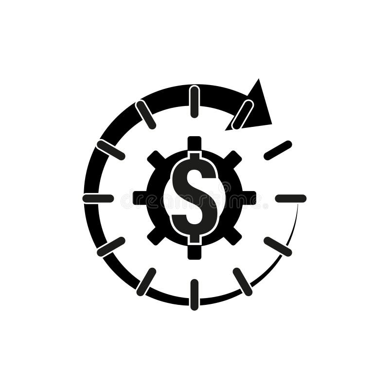 Costs Optimization and Production Efficiency Icon. Vector Illustration ... Costs Optimization and Production Efficiency Icon. Vector Illustration ...
