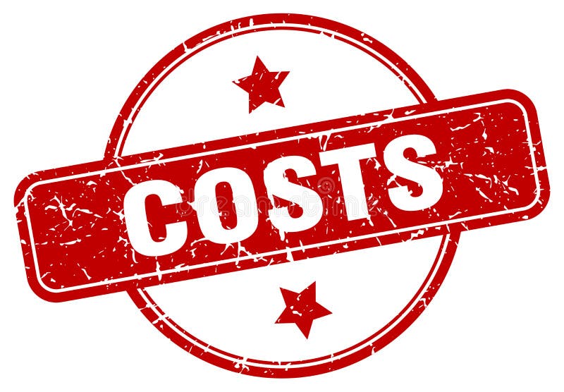 Costs Stamp. Costs Round Grunge Sign Stock Vector - Illustration of ...