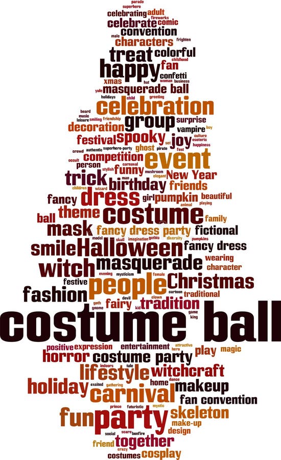 Cosplay word cloud stock vector. Illustration of icon - 216134312