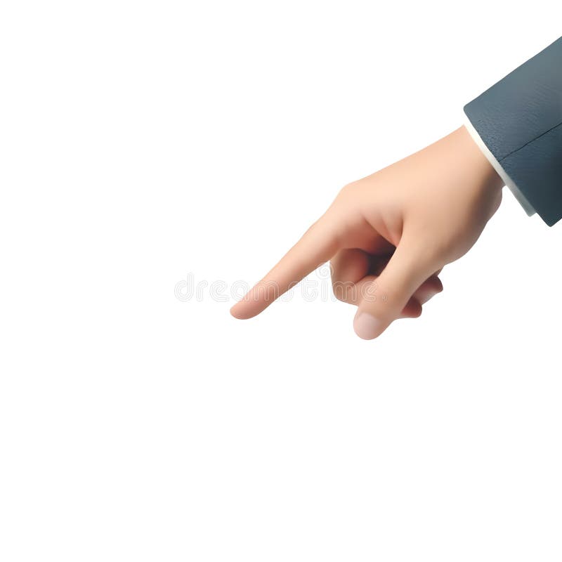 Costume man hand pointing stock image. Illustration of text - 329338367