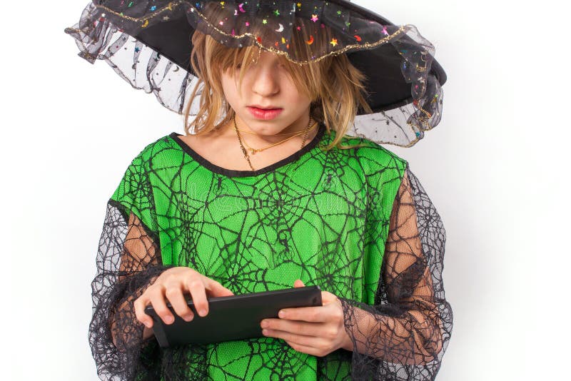 Costume and tablet stock photo. Image of costume, baby - 65148660