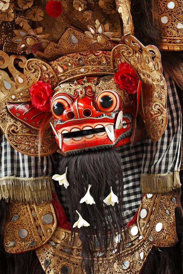 Barong - Character in the Mythology of Bali, Indonesia. Stock Photo ...