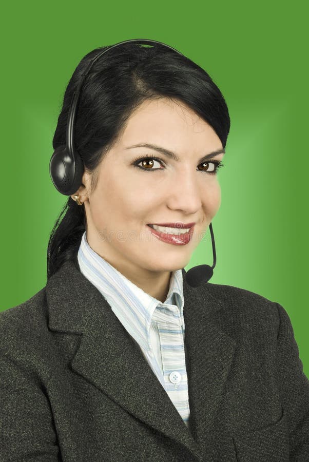 Costumer support operator stock image. Image of consultant - 263923511