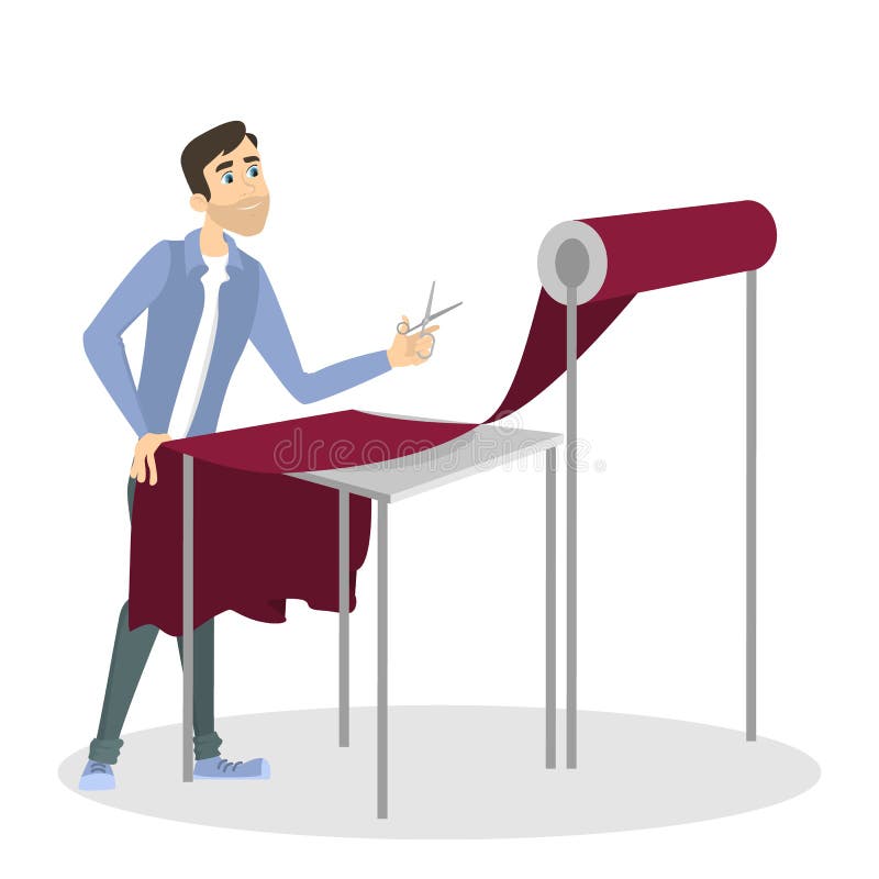 Costurando As Ilustrações Ajustadas Ilustração do Vetor - Ilustração de ...