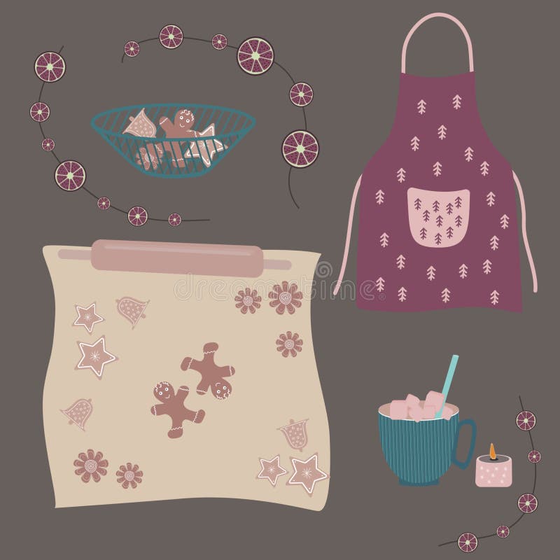 Cosy time at home stock vector. Illustration of drink - 347666392